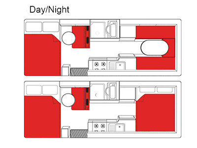 Mighty Double Up Motorhome – 4 Berth