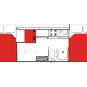 Mighty Double Up Motorhome – 4 Berth