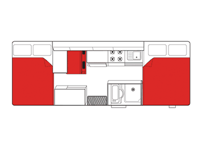 Mighty Double Up Motorhome – 4 Berth