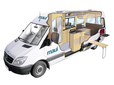 Maui Ultima Motorhome– 2 Berth